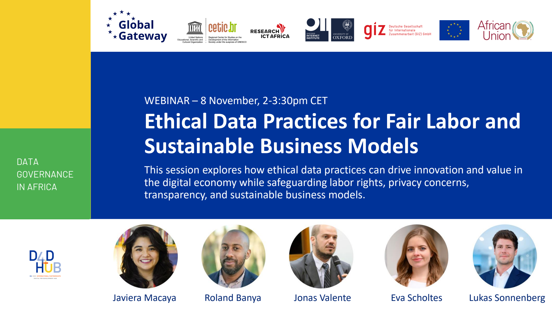 Webinar: Ethical Data Practices for Fair Labor and Sustainable Business ...