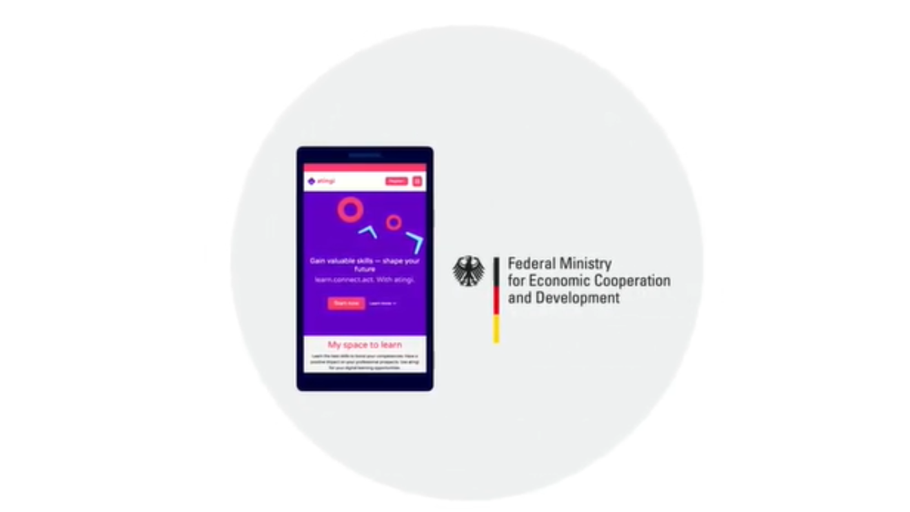 Learning for everyone—atingi | BMZ Digital.Global