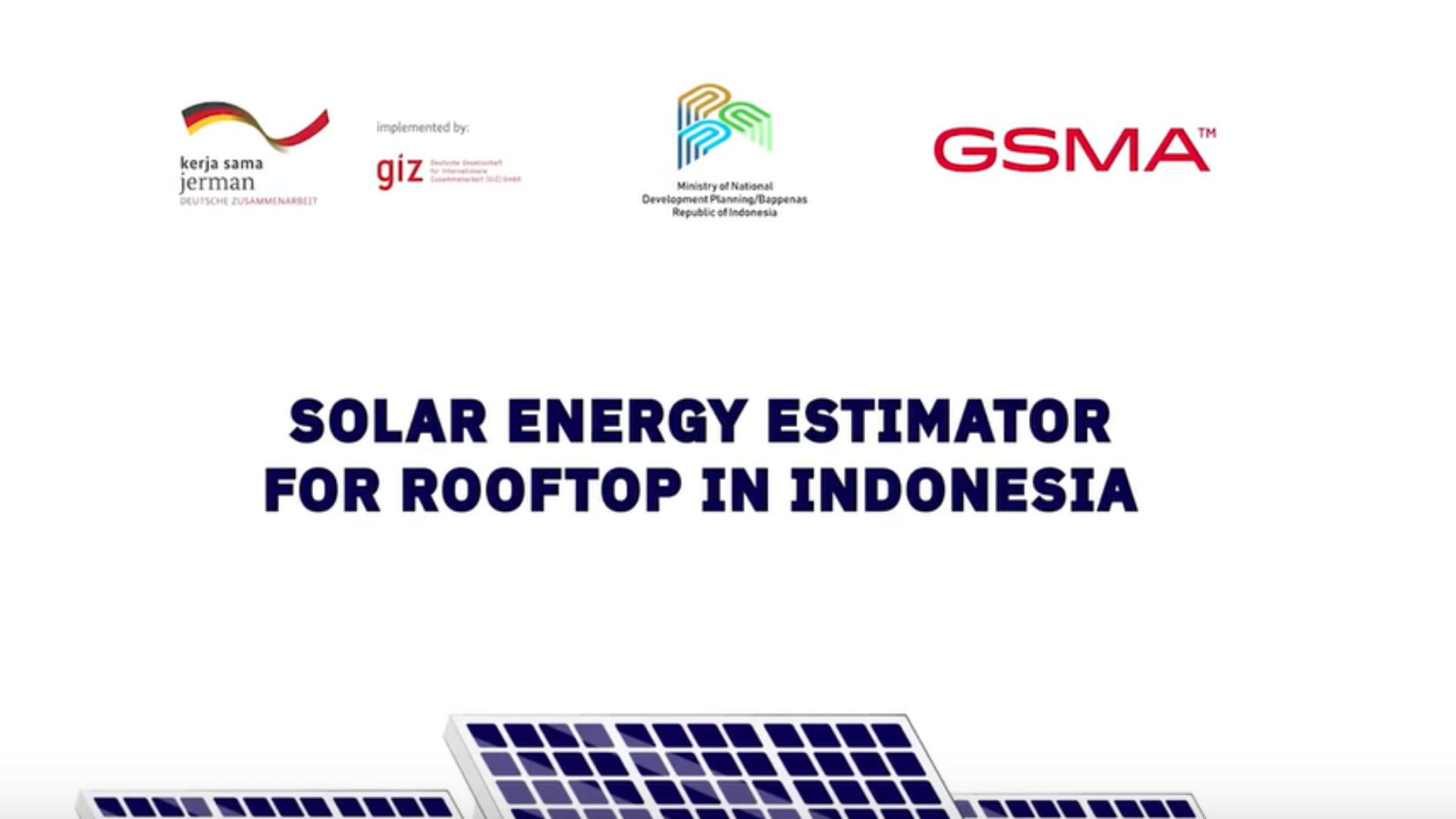 SEERI (Solar Energy Estimator for Rooftop in Indonesia) | BMZ Digital.Global